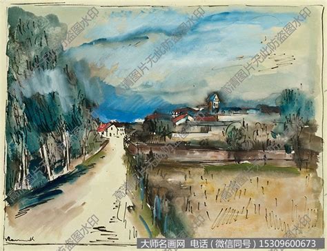 弗拉曼克 高清油画53下载 大师名画网