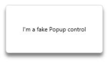 C Wpf Custom Popup Stack Overflow
