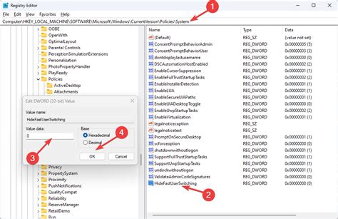 How To Turn On Off Fast User Switching On Windows 10