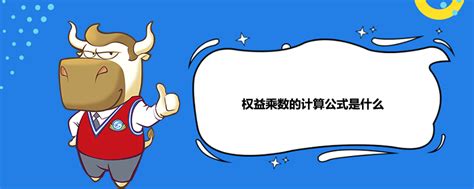 权益乘数的计算公式是什么 高顿财经