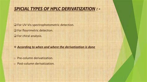 Derivatization In Hplc And Gc Pptx