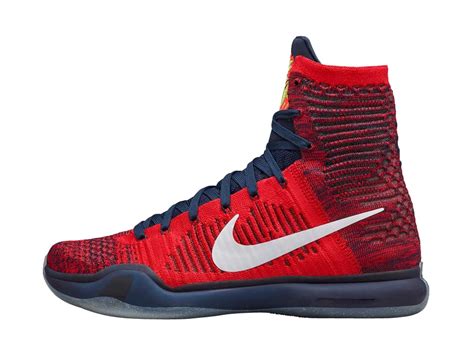 Nike Kobe 10 Elite High University Red Nov 2015 718763614