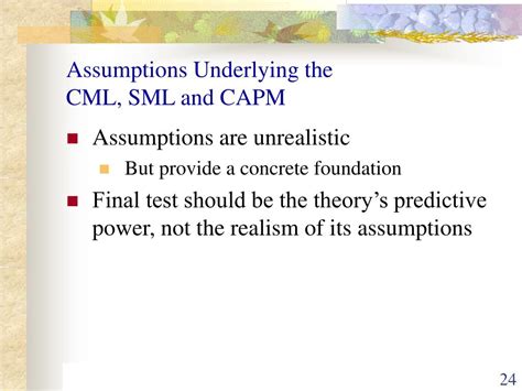 Ppt Capital Asset Pricing Model Capm And Arbitrage Pricing Theory