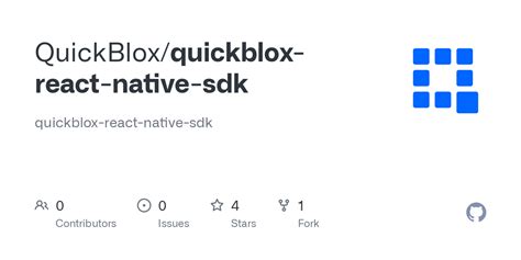 Github Quickbloxquickblox React Native Sdk Quickblox React Native Sdk
