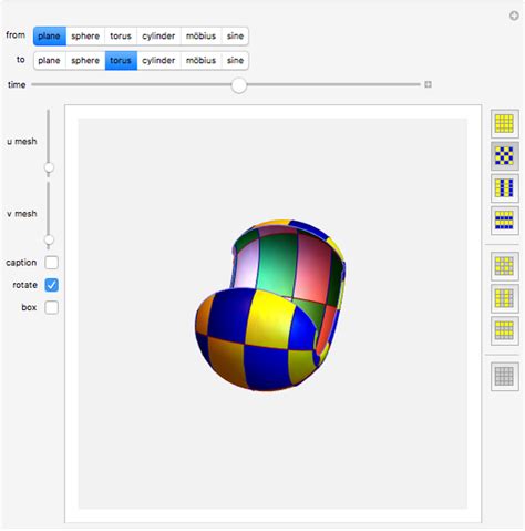 Surface Morphing Wolfram Demonstrations Project