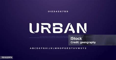 스포츠 미래 곡선 파도 현대 알파벳 글꼴 기술 타이포 그래피 도시 글꼴과 숫자 대문자 벡터 일러스트 컴퓨터 글자에 대한 스톡 벡터 아트 및 기타 이미지 Istock