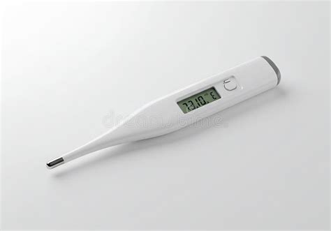 Digital Thermometer Reading Stock Illustration Illustration Of Multimedia Machine 372708468