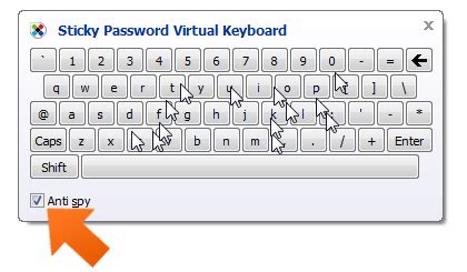 Sticky Password Hotkeys On Windows
