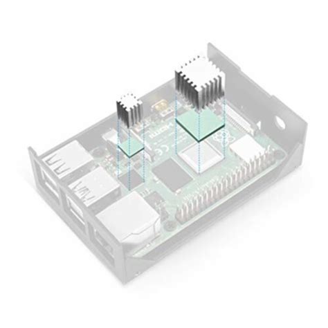 Pi02 Raspberry Pi 4 Model B Enhanced Thermal Cooling Aluminum Case 1 Frys Food Stores