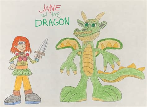 Jane And The Dragon In My Style By Ali26327 On Deviantart