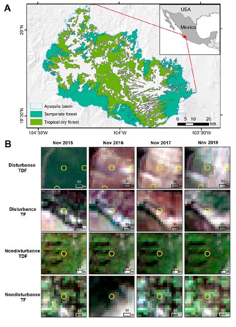 Figure 1 From Forest Disturbance Detection With Seasonal And Trend