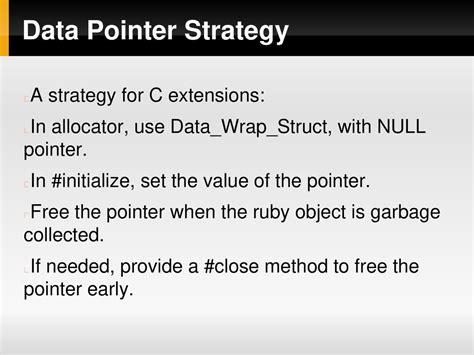 Extending Ruby With C David Grayson Las Vegas Ruby Meetup Ppt Download