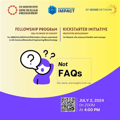 Atal Incubation Centre Ccmb On Linkedin Got Questions About The