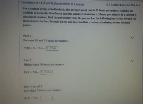 solved question 7 of 14 1 point view problem in a pop up