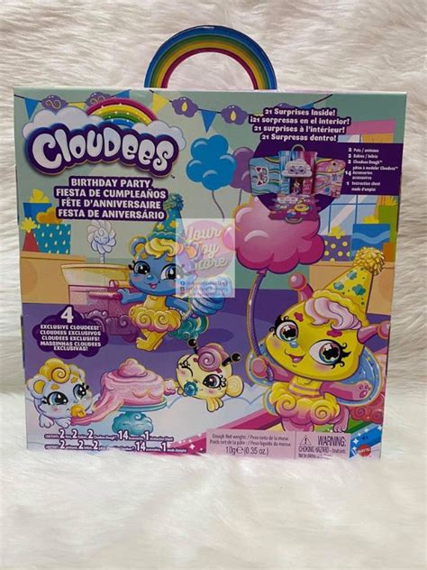 Mattel Cloudees Party Pack Hobbies And Toys Toys And Games On Carousell