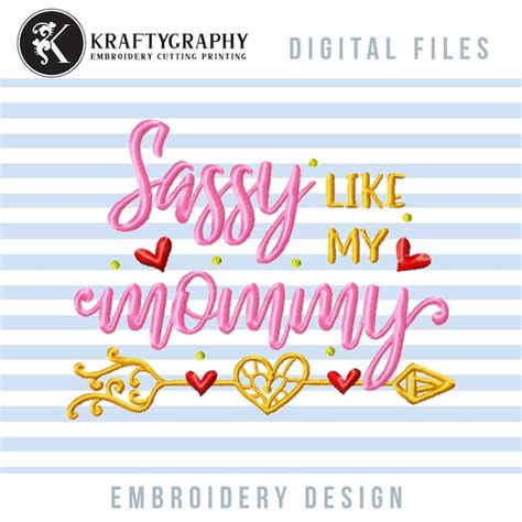 Sassy Embroidery Etsy