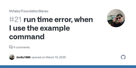 Run Time Error When I Use The Example Command · Issue 21 · Nvlabs