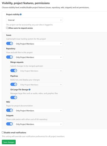 Gitlab Permissions Pushing Pulling And Merging Self Managed