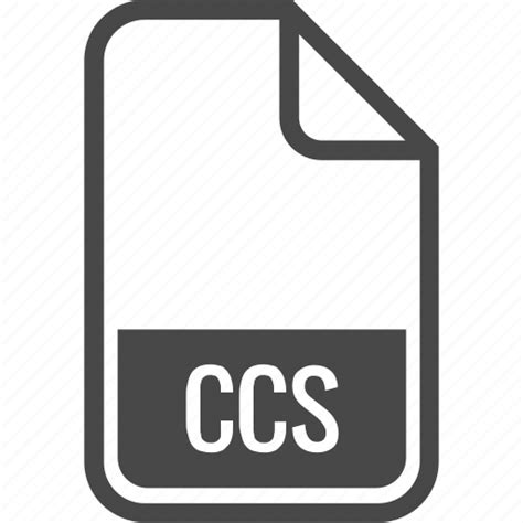Ccs Document File Format Type Icon