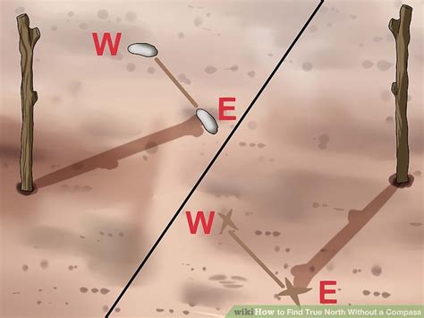 Ways To Find True North Without A Compass WikiHow