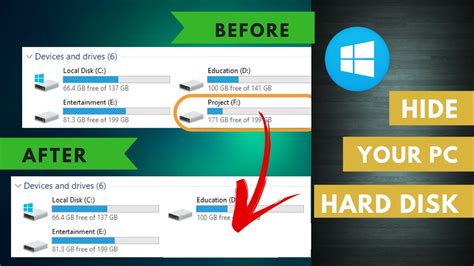 [how to] hide hard disk from all other users in windows