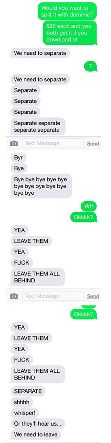 Some Of The Creepiest Texts People Have Ever Received 12 Pics