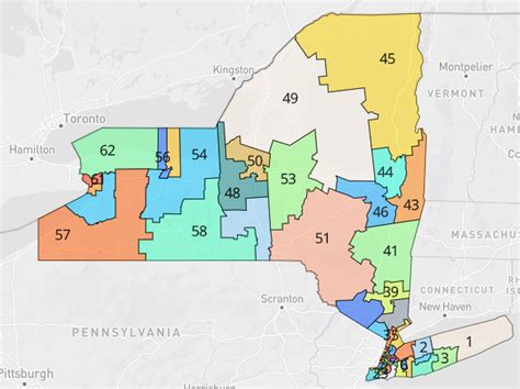 New District Maps Shatter Central New York Senate Assembly Races See New Matchups