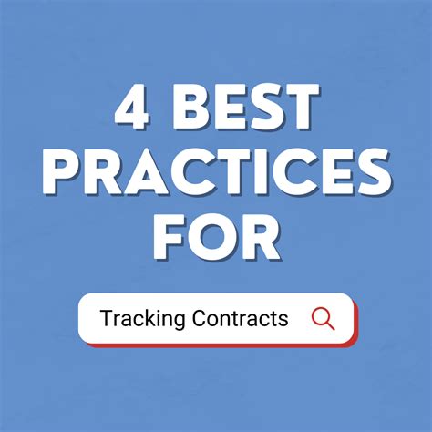 4 Best Practices For Tracking Contracts Bigfork Technologies