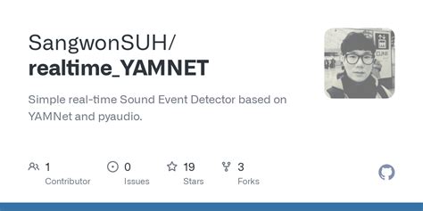 Github Sangwonsuhrealtimeyamnet Simple Real Time Sound Event Detector Based On Yamnet And