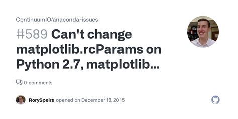 Can T Change Matplotlib Rcparams On Python Matplotlib Os X Issue