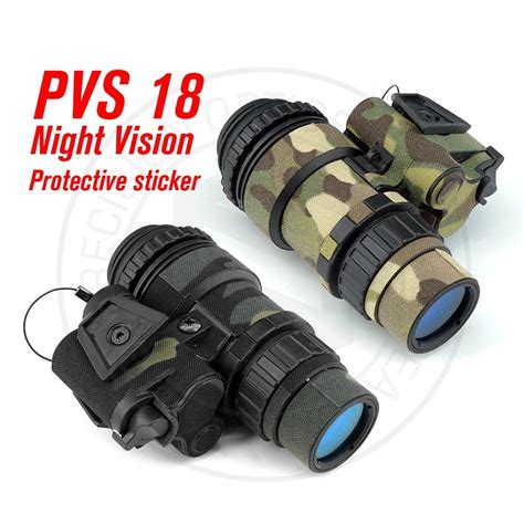 Pvs 18 Wrap Nvg Sticker Mc Mcbk Color In Stock
