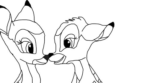 Bambi And Faline Base 1 By Flyingfoxandbambi On Deviantart