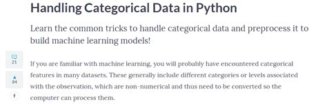 Classification Feature Engineering Python