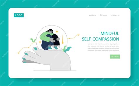 Premium Vector Compassion Focused Therapy Concept Illustration Of