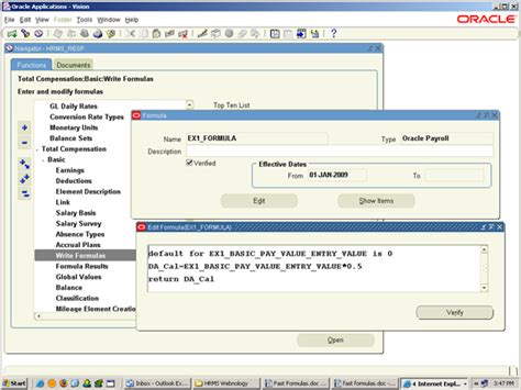 Oracle Hrms Fast Formula Tutorial