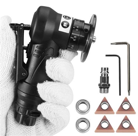 Mini Pneumatic Chamfering Machine Portable Handheld Air Chamfer Tool For Chamfering Metal 45