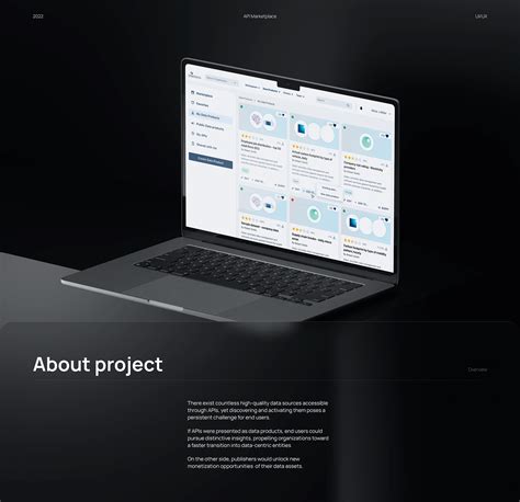 Api Marketplace Ui Ux Web Design On Behance