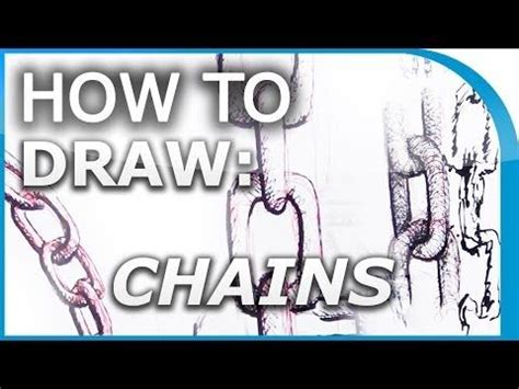 How To Draw Chains Chain Links How To Draw Chains Drawings Art Education Resources