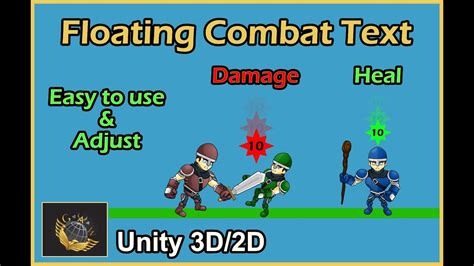 unity how to create floating text easy to adjust youtube
