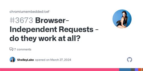 Browser Independent Requests Do They Work At All · Issue 3673 · Chromiumembeddedcef · Github