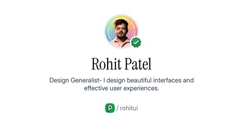 Rohit Patel • Peerlist