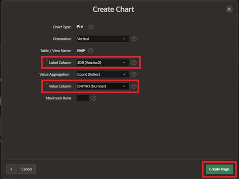 How To Create Pie Chart Region In Oracle Apex 22 2 0 Ontoor Blogs