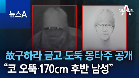 故 구하라 금고털이범 몽타주 공개…“코 오뚝·170cm 후반 남성” 뉴스a Youtube