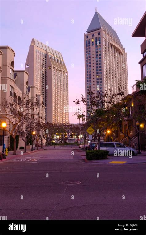 A View Of The Local Architecture In Downtown San Diego California Usa
