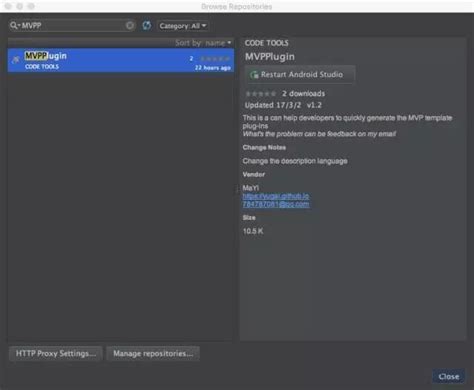 Android Mvp插件 自动生成mvp框架 Csdn博客