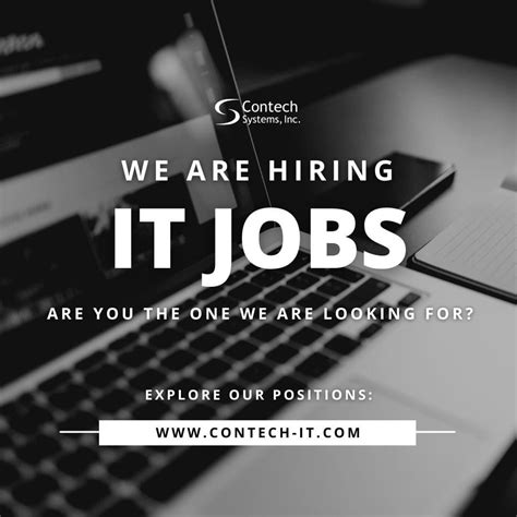 Contech Systems Inc On Linkedin Jobs Hiring Itjobs Openpositions Jobboard