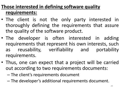 PPT Chapter 4 Software Quality Factors PowerPoint Presentation Free Download ID 5734772