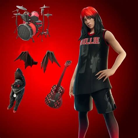Rock The Red Roots How To Get The Billie Eilish Skin In Fortnite