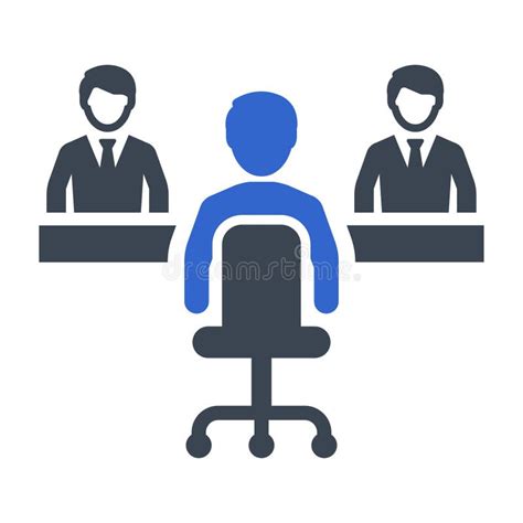 Interview Icon Stock Vector Illustration Of Employment 265308936