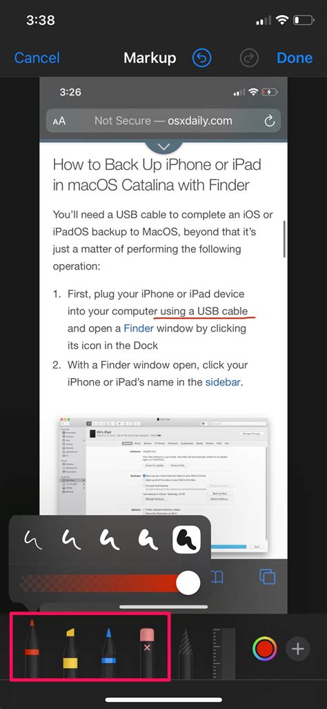 How To Markup Screenshots On Iphone And Ipad How To Markup Screenshots On Iphone And Ipad